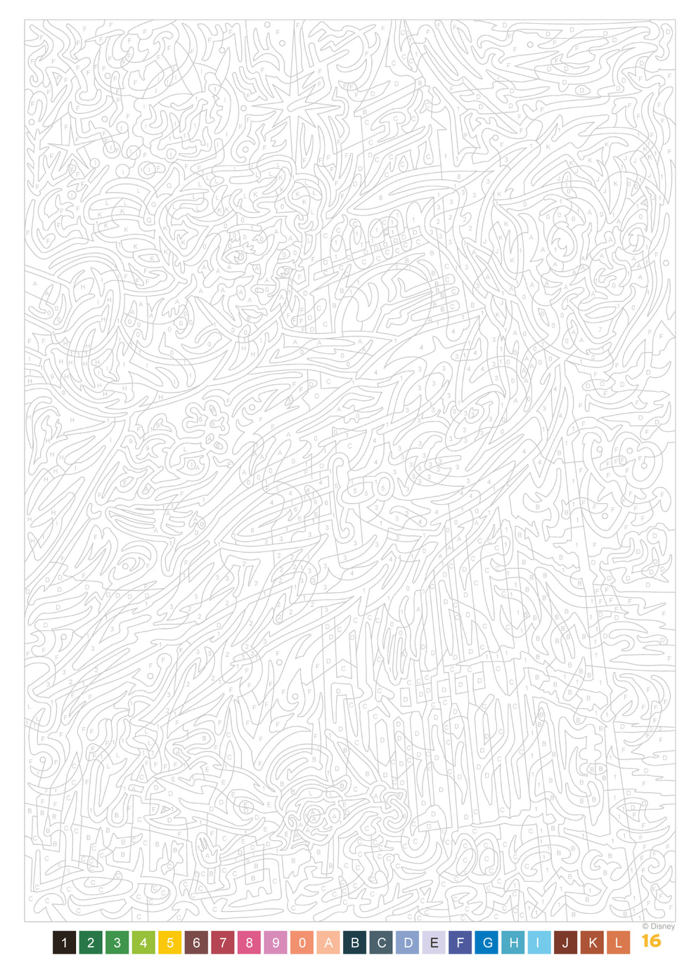 Coloriage mystère Disney - Les Grands classiques Best of – Colo Mystère
